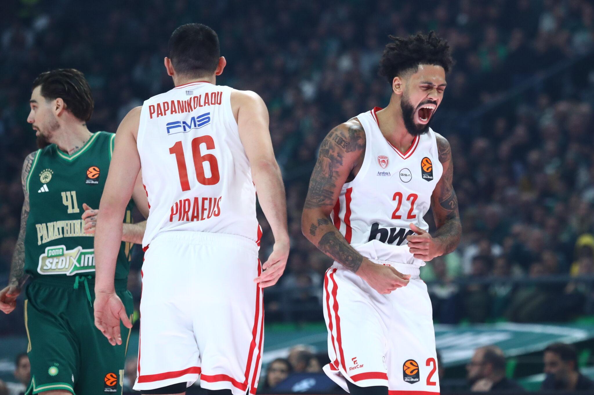 Παναθηναϊκός-Ολυμπιακός 82-87: Θρυλική απόδραση, «αυτοκράτορας» στα ...